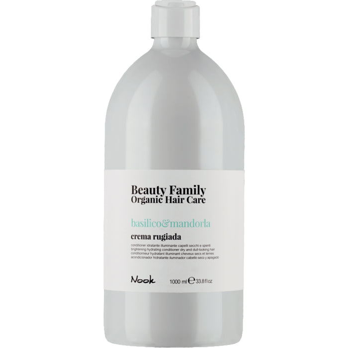 Nook | Beauty Family Basilico & Mandorla Cream 1L | Perfect Shine Hair