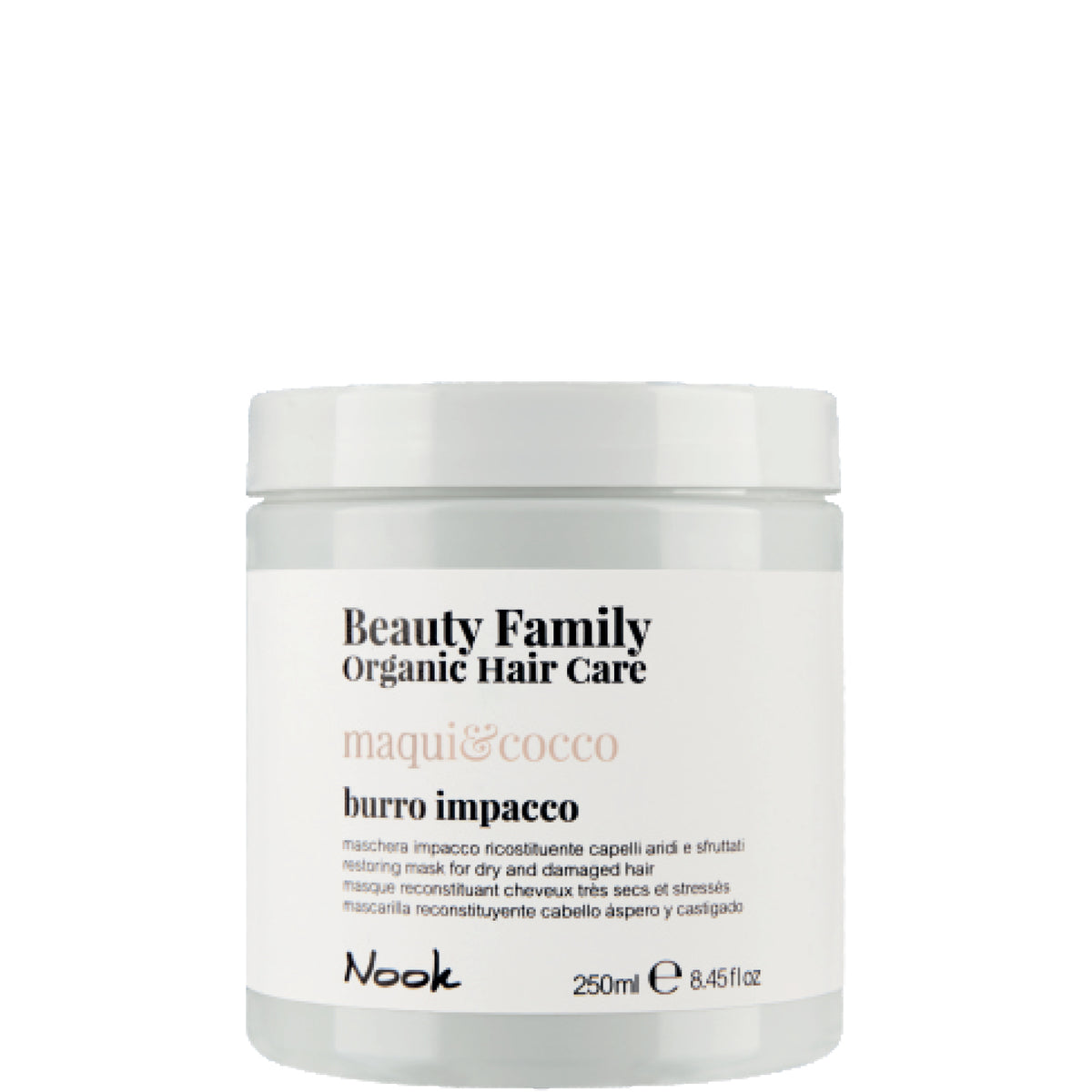 Nook | Beauty Family Maqui & Coco Burro Mask | Perfect Shine Hair