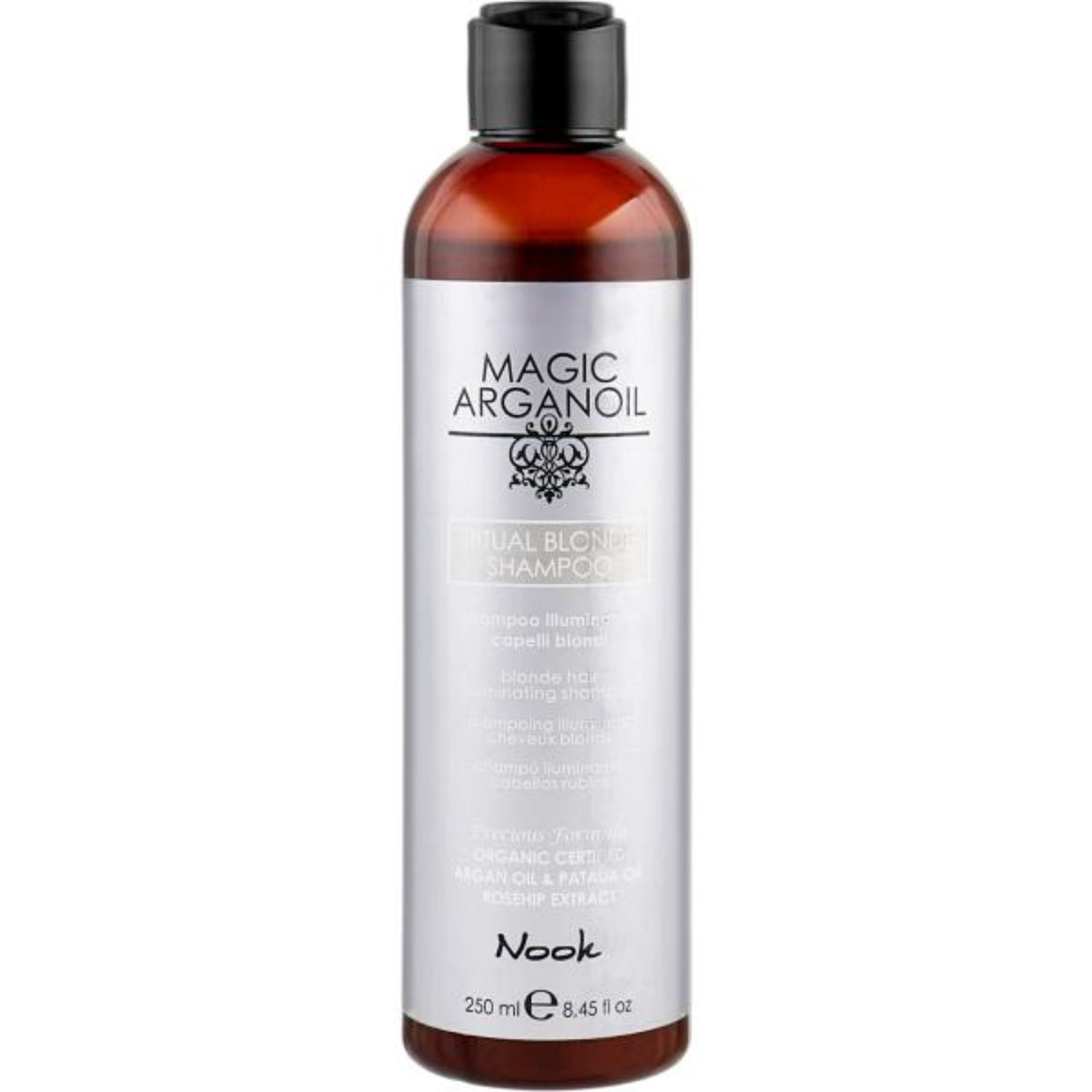Nook | Magic Argan Ritual Blonde Shampoo 250ml | Perfect Shine Hair